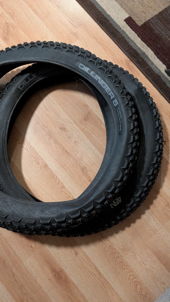 45NRTH Dillinger 5 Fat Studded Bicycle Tire 26x4.8 TPI 60 | eBay