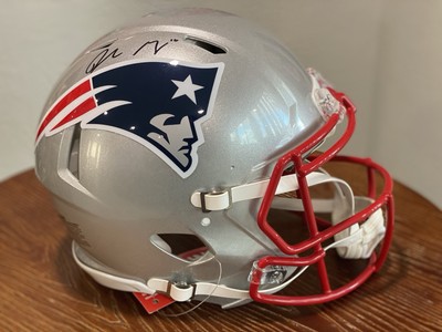 Drake Maye Signed Patriots Speed Full Size Authentic NFL Helmet | eBay