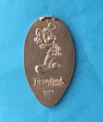 COPPER NOT ZINC BELLMAN MICKEY DL HOTEL PRESSED ELONGATED PENNY DISNEY ...
