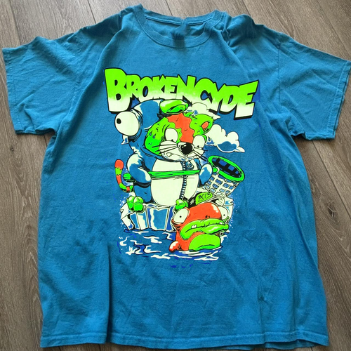Rare Collection Brokencyde Poster Gift for Fan S to 5XL Blue T-shirt ...