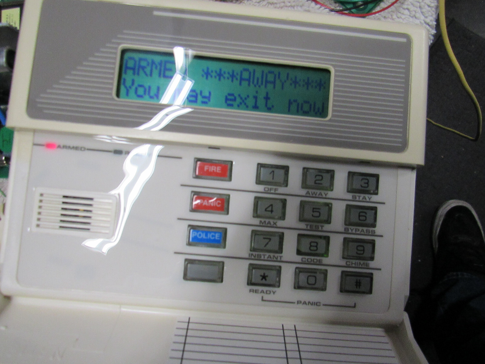 ADEMCO 6139 Alpha Keypad Console - Honeywell Tested | eBay