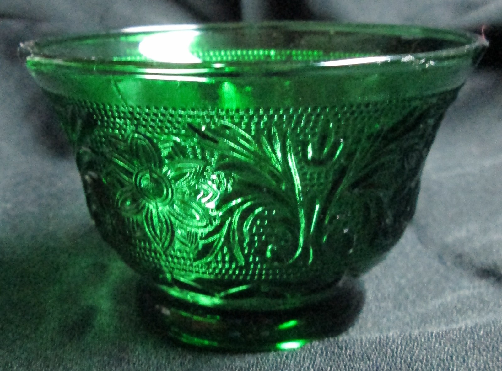 Choice Of 30 Anchor Hocking Glass Emerald Green Sandwich Oatmeal ...
