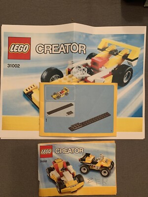 LEGO- CREATOR- SUPER RACER- 31002- 95% COMPLETE- NO BOX | eBay