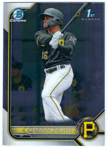 2022 Bowman #BCP-69 Rodolfo Nolasco Pittsburgh Pirates Bowman Chrome ...