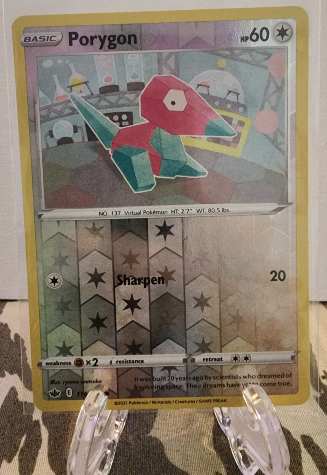 2021 Pokemon Porygon Holo 116/198 | eBay