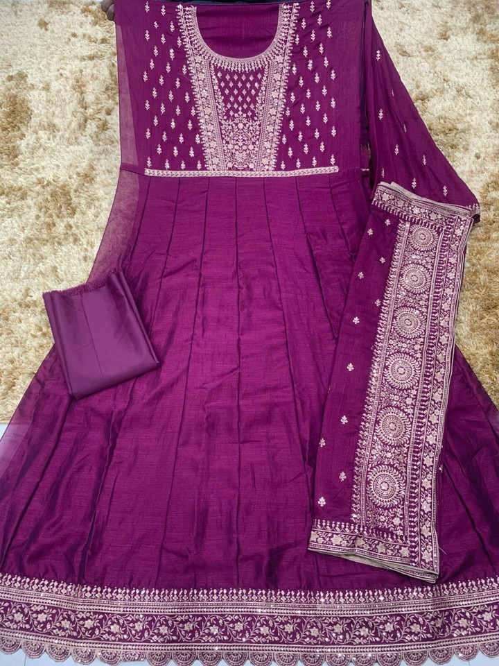 PAKISTANI INDIAN SALWAR KAMEEZ WEDDING DESIGNER BOLLYWOOD DRESS NEW ...