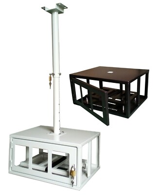 Metal Projector Security Cage. Projector Mount, Anti-theft box. Black ...