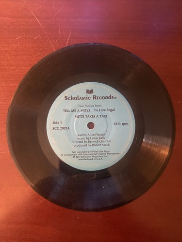 Vintage 1970 Scholastic Records: Two Stories from Tell Me a Mitzi by ...