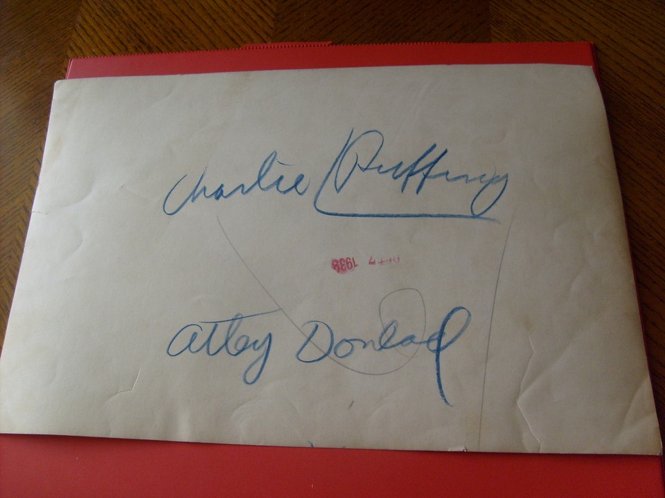 1939 RED RUFFING / ATLEY DONALD AUTHENTICATED PRESS PHOTO !! | eBay