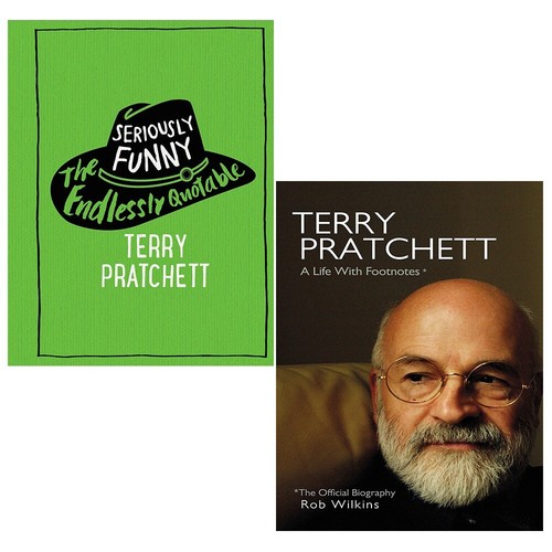 Terry Pratchett Collection 2 Books Set Terry Pratchett A Life With ...