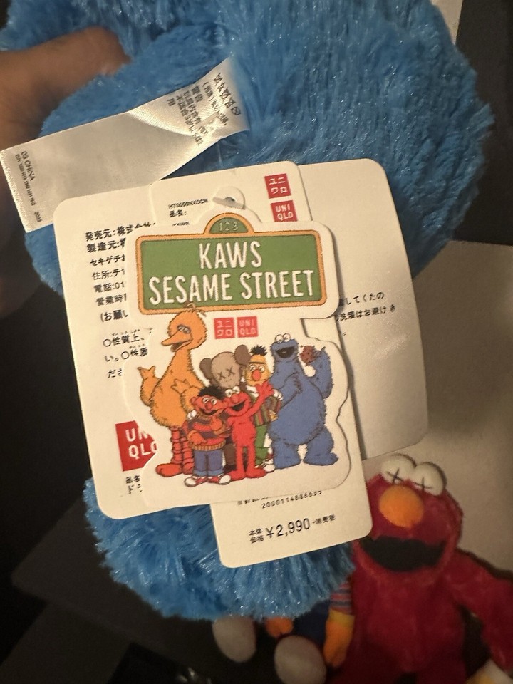Uniqlo Kaws Sesame Street Plushes | eBay