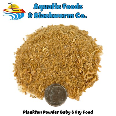 Freeze-Dried Plankton Siftings - Ideal for All Tropicals, Baby Fish ...