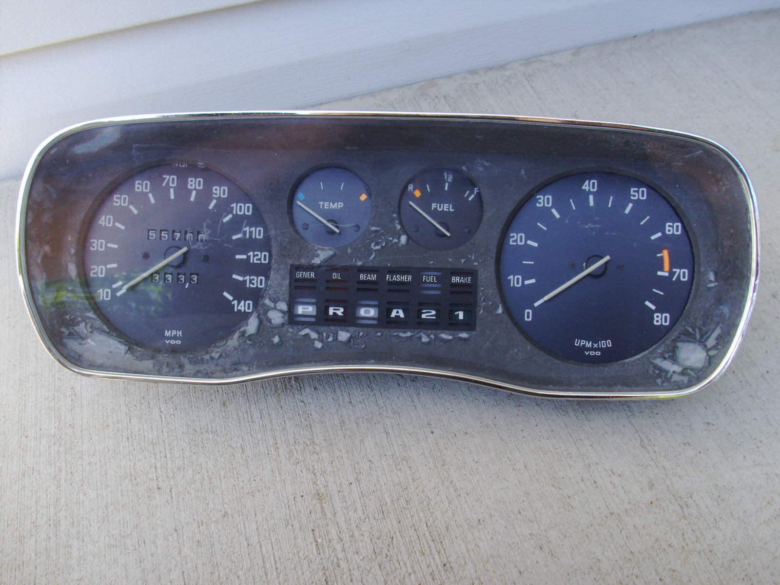 1974 BMW Bavaria E3 Gauge Cluster Instrument Cluster | Genuine OEM ...