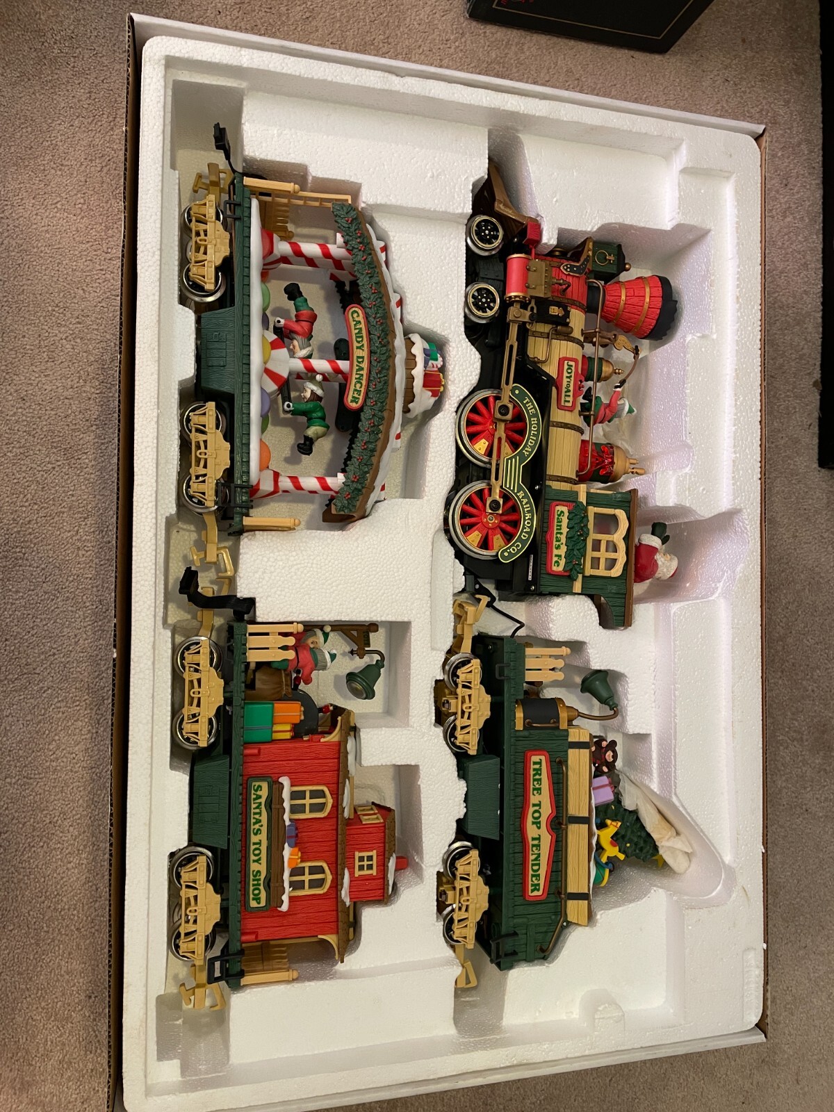 New Bright Industrial Co., Ltd Holiday Express Toy Train Set (527-384 ...
