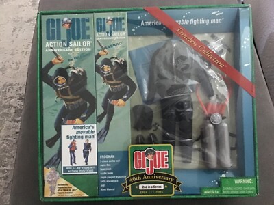 GI Joe 40th Anniversary Timeless Collection Action Sailor Frogman 2nd ...