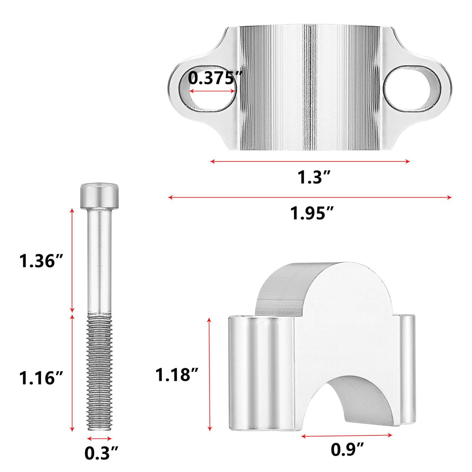 CNC Billet 30mm 7/8" Handlebar Bar Risers for Honda XR650L 1993-2009 ...