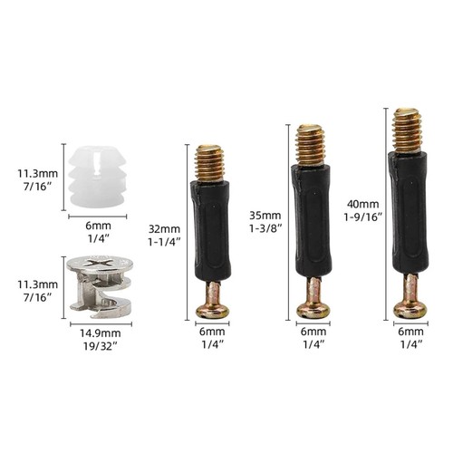 Blazingstar Cam Locks- Eccentric Wheels Cam Locks for Furniture ...