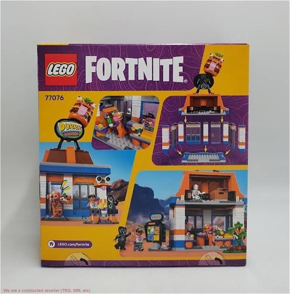 LEGO Fortnite Durrr Burger Restaurant Kids Toy 77076 SEE DETAILS | eBay