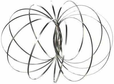 Magic Arm Ring - Toy Flow Rings Kinetic Spring Bracelet - Silver Color ...