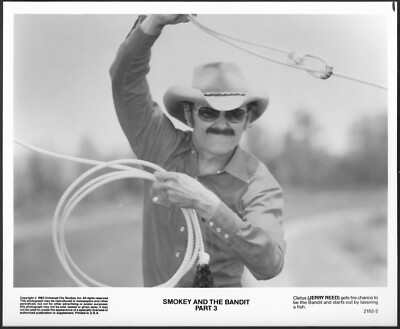 Jerry Reed Smokey and the Bandit 3 Original 1980s Promo Photo Guitarist ...