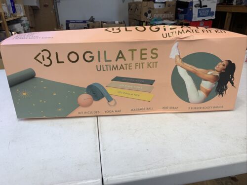 Blogilates Ultimate Fit Kit With Yoga Mat Strap Massage Ball ...
