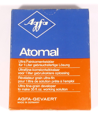 PRL) AGFA ATOMAL DEVELOPER 1 LT SVILUPPATORE CARTA RÉVÉLATEUR PAPIER ...
