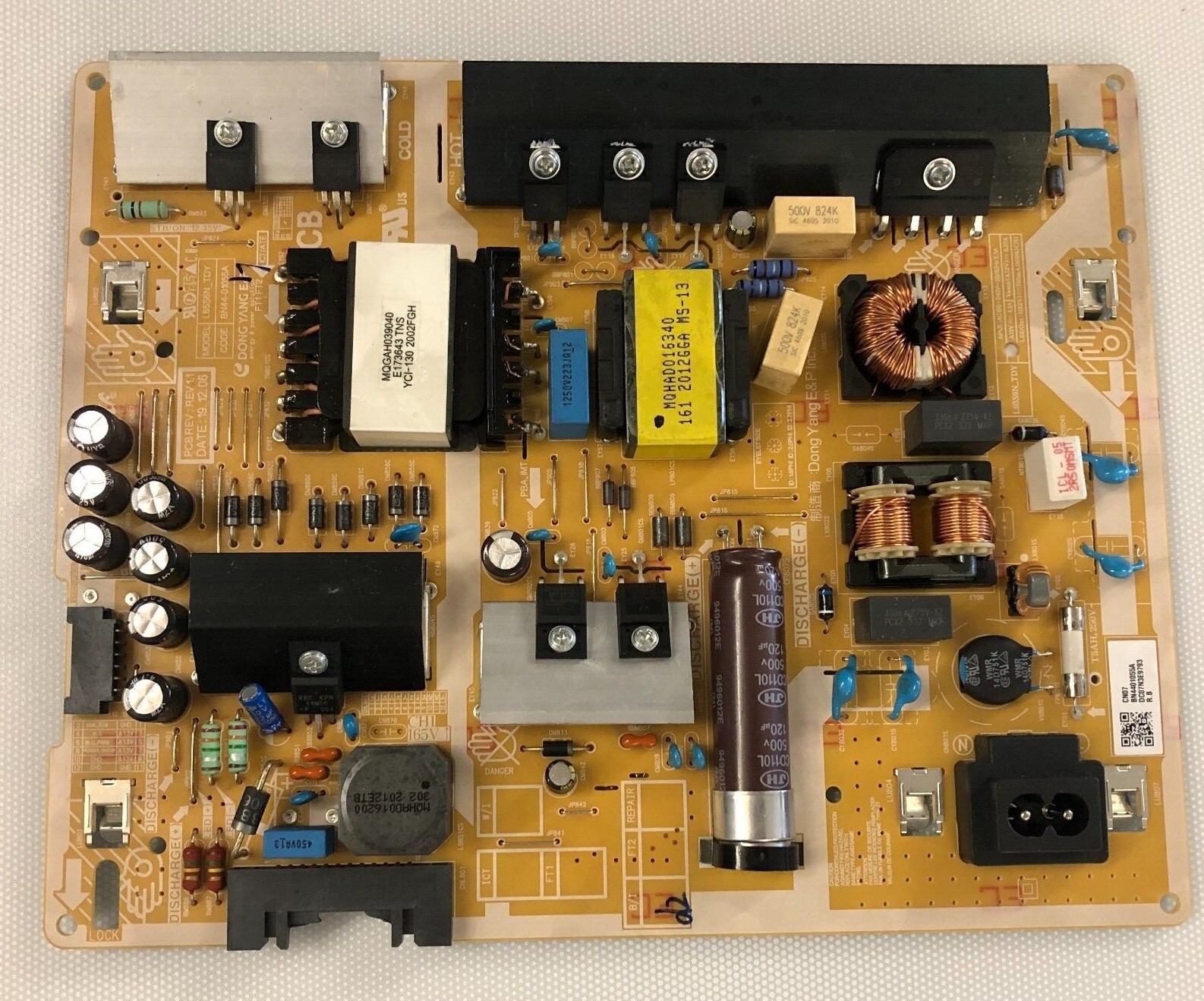 Samsung Un65tu7000f Power Supply Board L65s6n TDY Bn44-01055a for sale ...