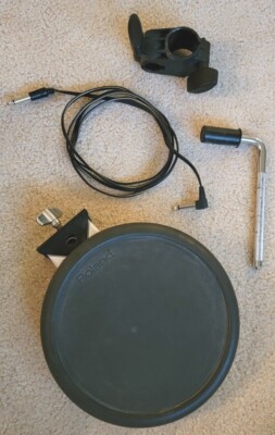 Roland PD-6 Drum Pad With Clamp, Post And Cable | eBay