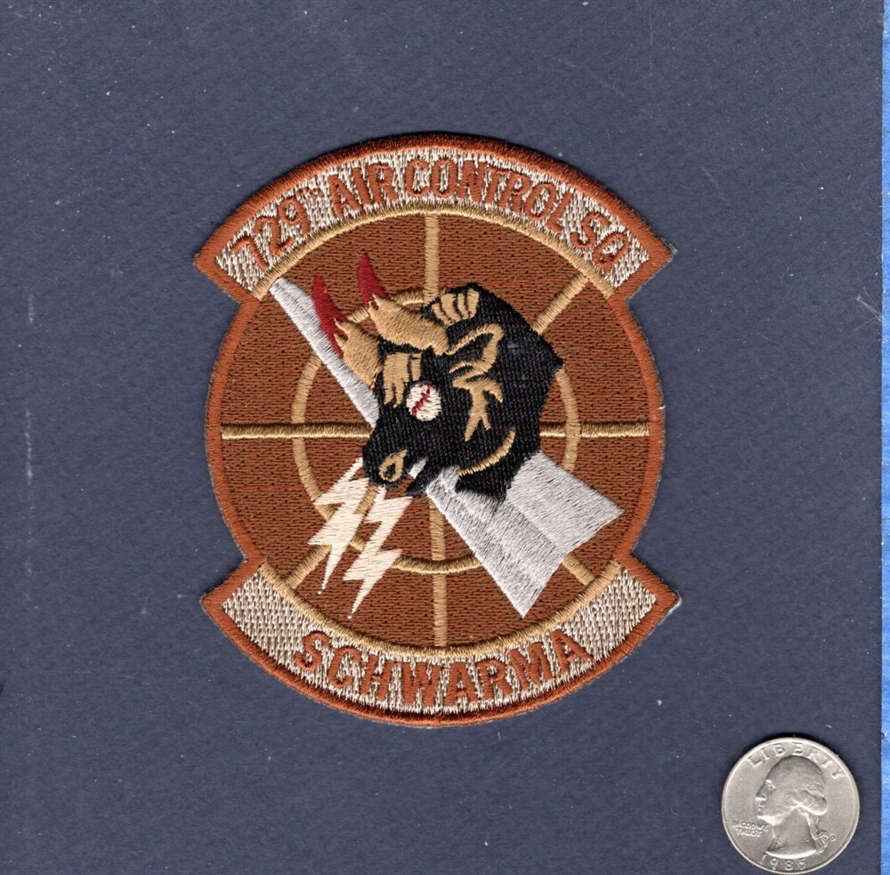 729th Acs Air Contrôle Escadron USAF Désert Patch | eBay