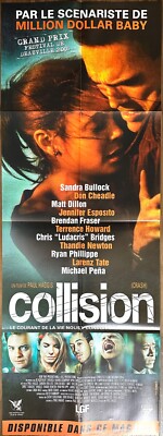 Affiche cinéma COLLISION 60x160cm Poster / Paul Haggis / Sandra Bullock ...