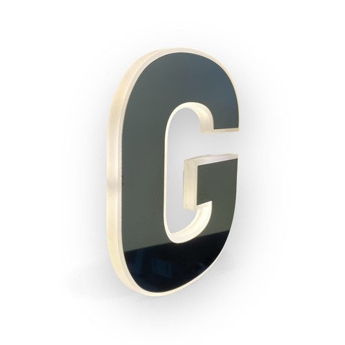 Custom 3D LED Lit Channel Letters Acrylic Face & Halo Lit Storefront ...