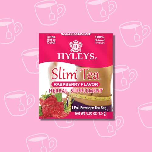 Hyleys Slim Tea Raspberry Flavor - Weight Loss Herbal Supplement ...