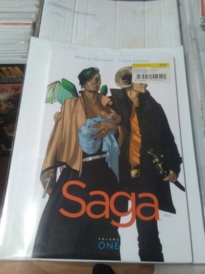 Saga, Volume: One. Image Comics. 2013 Third Printing. Trade Paperback ...