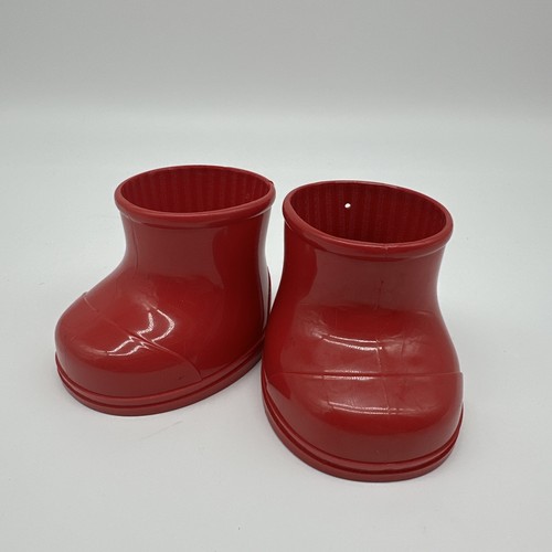 Build A Bear 024632 Red Rubber Boots Plush Bear Rain Boot Pair | eBay