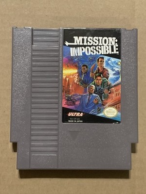 Mission: Impossible (Nintendo NES, 1990) Cartridge Only - Tested ...