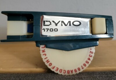 Vintage Dymo 1700 Label Maker Tested and Works | eBay