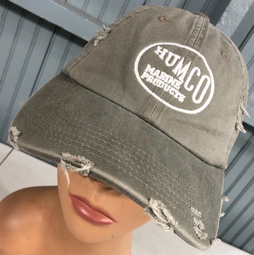 Humco Marine Products Retro Distressed Strapback Baseball Hat Cap | eBay