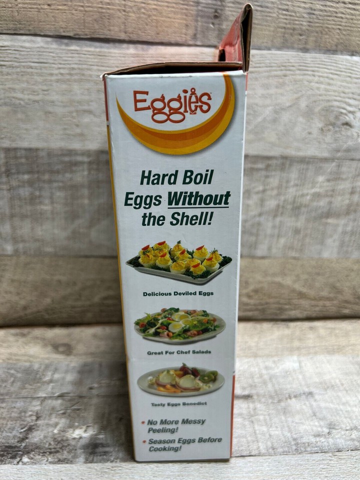 EGGIES HARD BOIL 6 EGGS WITHOUT THE SHELL, INCLUDES SEPARATOR, BRAND ...