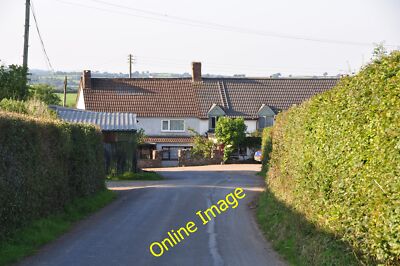 Photo 12x8 Mid Devon : Country Lane Way Village A small lane with ...