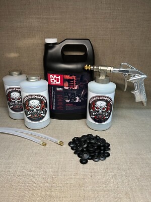 Gal NH Oil Undercoating, Pro Undercoating Gun, 2 Wands, 3 Quart Bottle ...