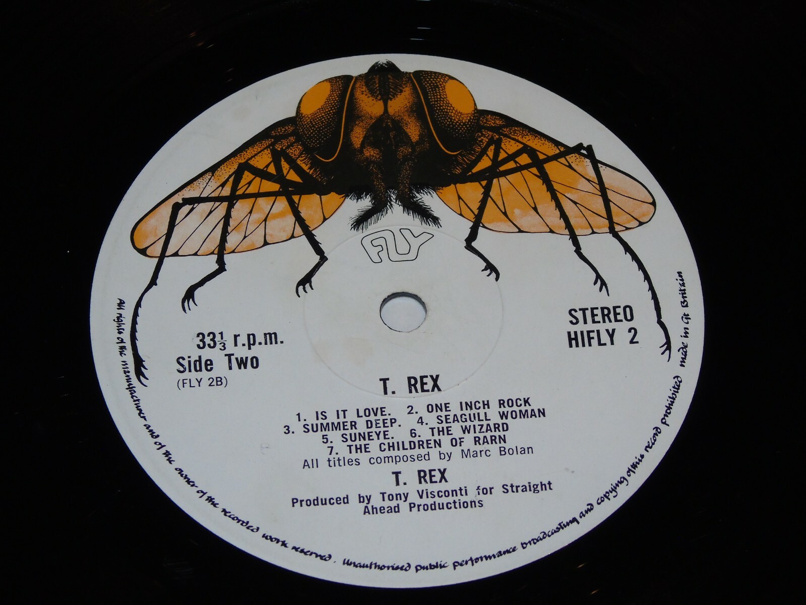 T-REX - T-Rex - 1970 UK 15-track vinyl LP - A 2U / B 1U Matrix | eBay