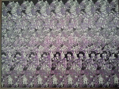 Poster 3D EYE MAGIC Baseball Batter Hidden Illusion Hockey Goalie SAME ...