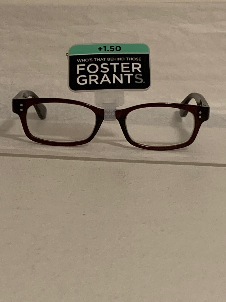 FG16 FOSTER GRANT Channing tg1214 wine 1.50 Readers READING GLASSES 1 ...