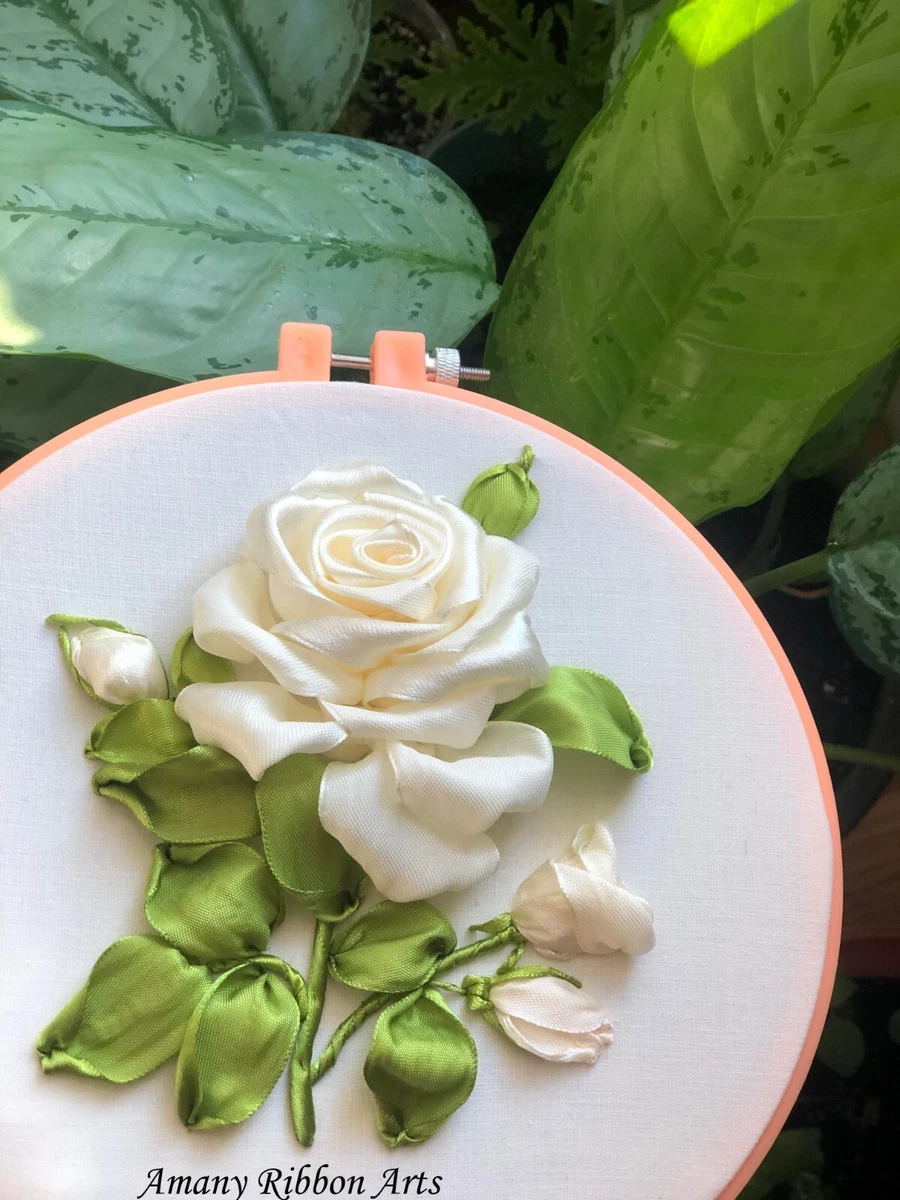 How To Make Silk Ribbon Embroidery Roses