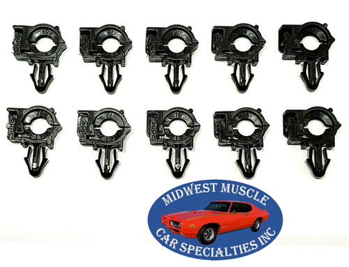 GM Delphi 1/4" ID 3/8" OD Engine Wiring Harness Loom Routing Clamp Clip ...