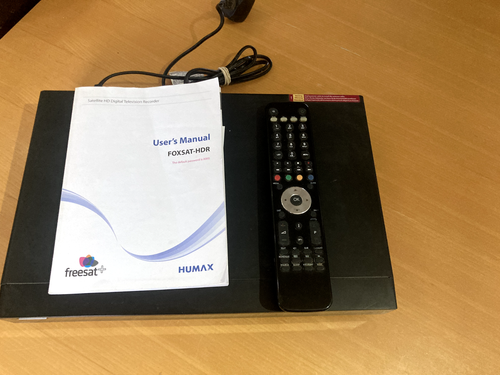 Humax Foxsat-HDR Freesat+ HD Recorder 320GB HDD Box + REMOTE | eBay UK