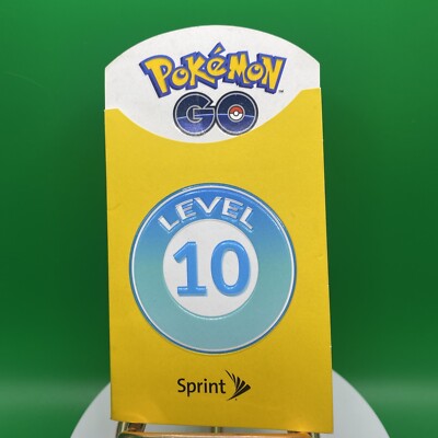 Pokémon Go Sprint Trainer Badge Level 10 LIMITED EDITION Patch Promo | eBay
