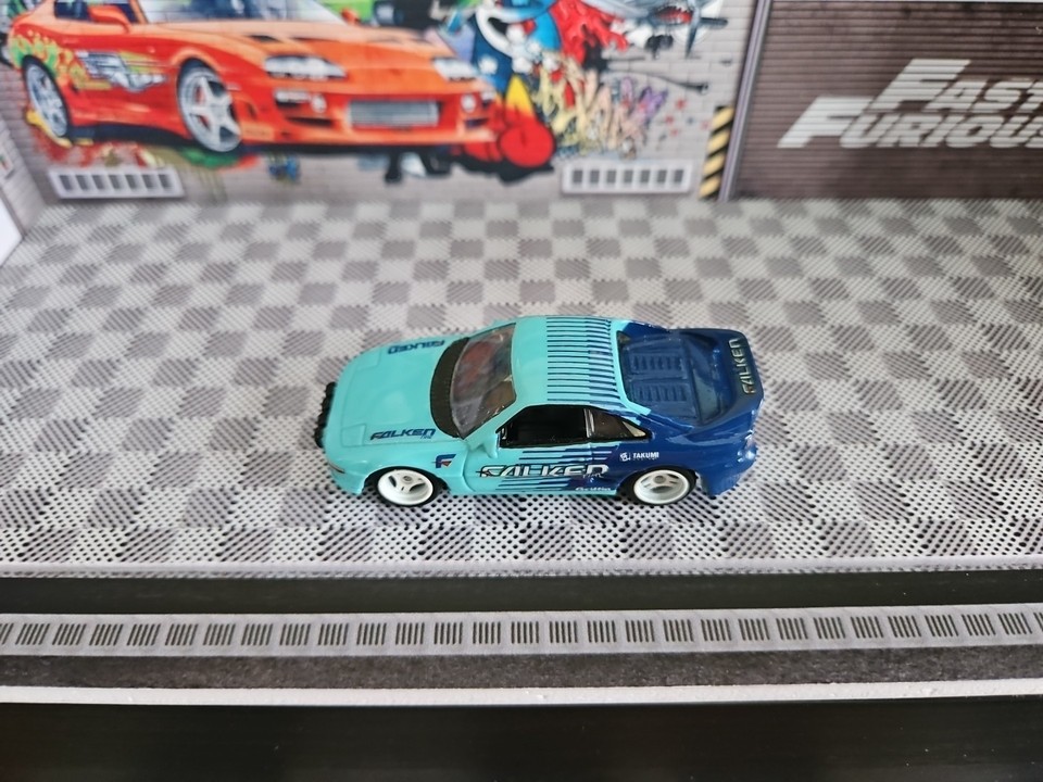 High detail CUSTOM HOT WHEELS Toyota MR2 Falken livery on Real Riders ...