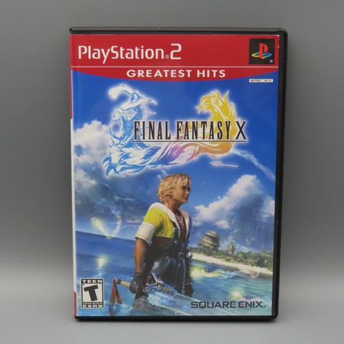 Final Fantasy X PlayStation 2 PS2 Greatest Hits Game Complete Square ...