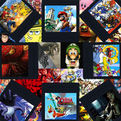Custom Nintendo GameCube Memory Card Stickers - Catalog #1 - 200 ...